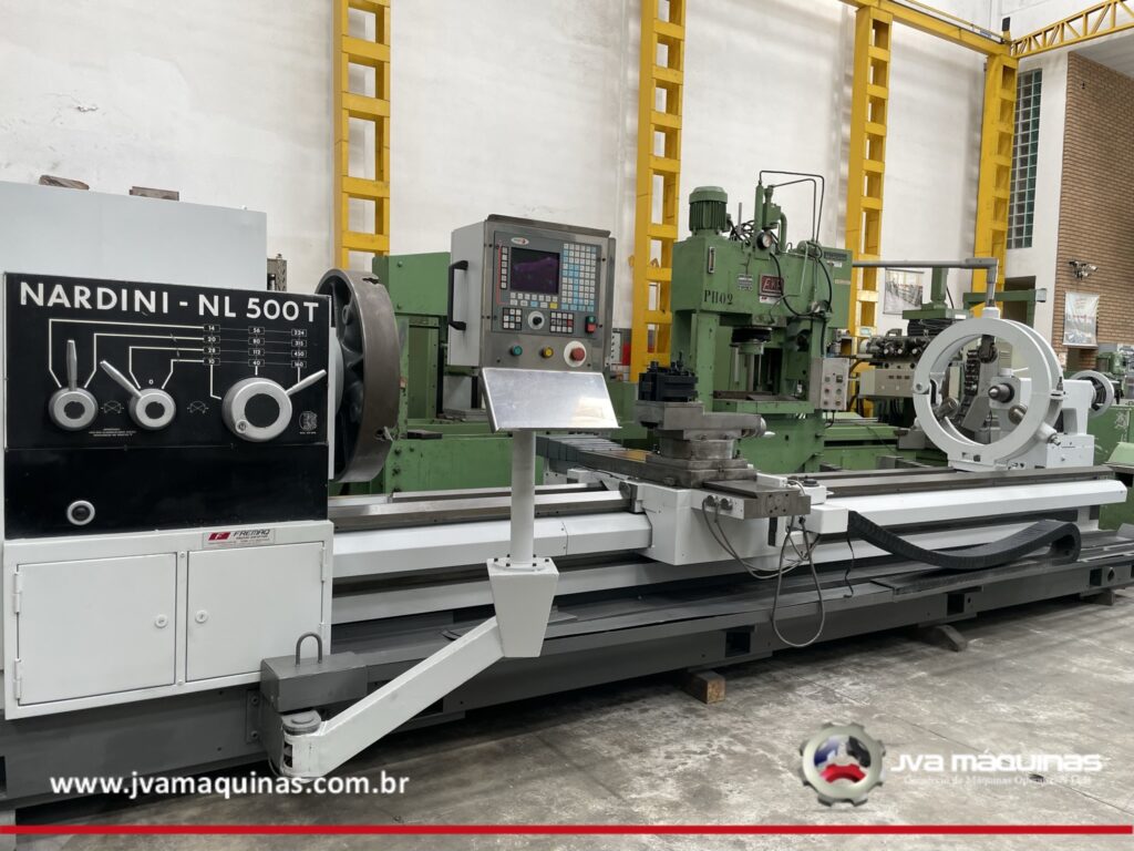 Torno Cnc Nardini NL-500T - JVA Máquinas