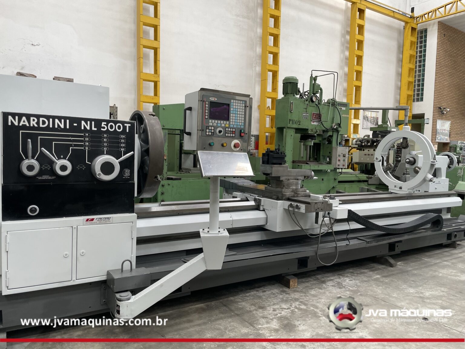 Torno Cnc Nardini NL-500T - JVA Máquinas