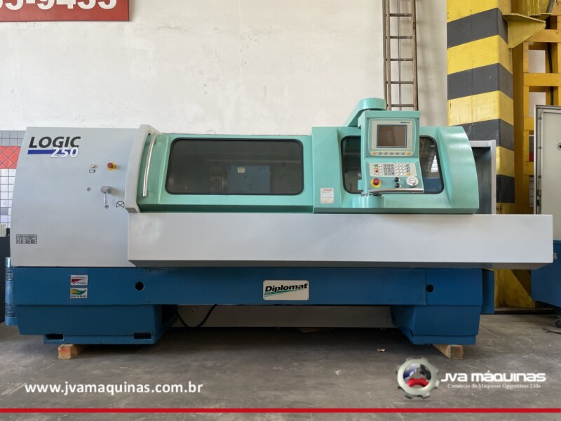 Torno Cnc Nardini Diplomat LOGIC 250 - JVA Máquinas